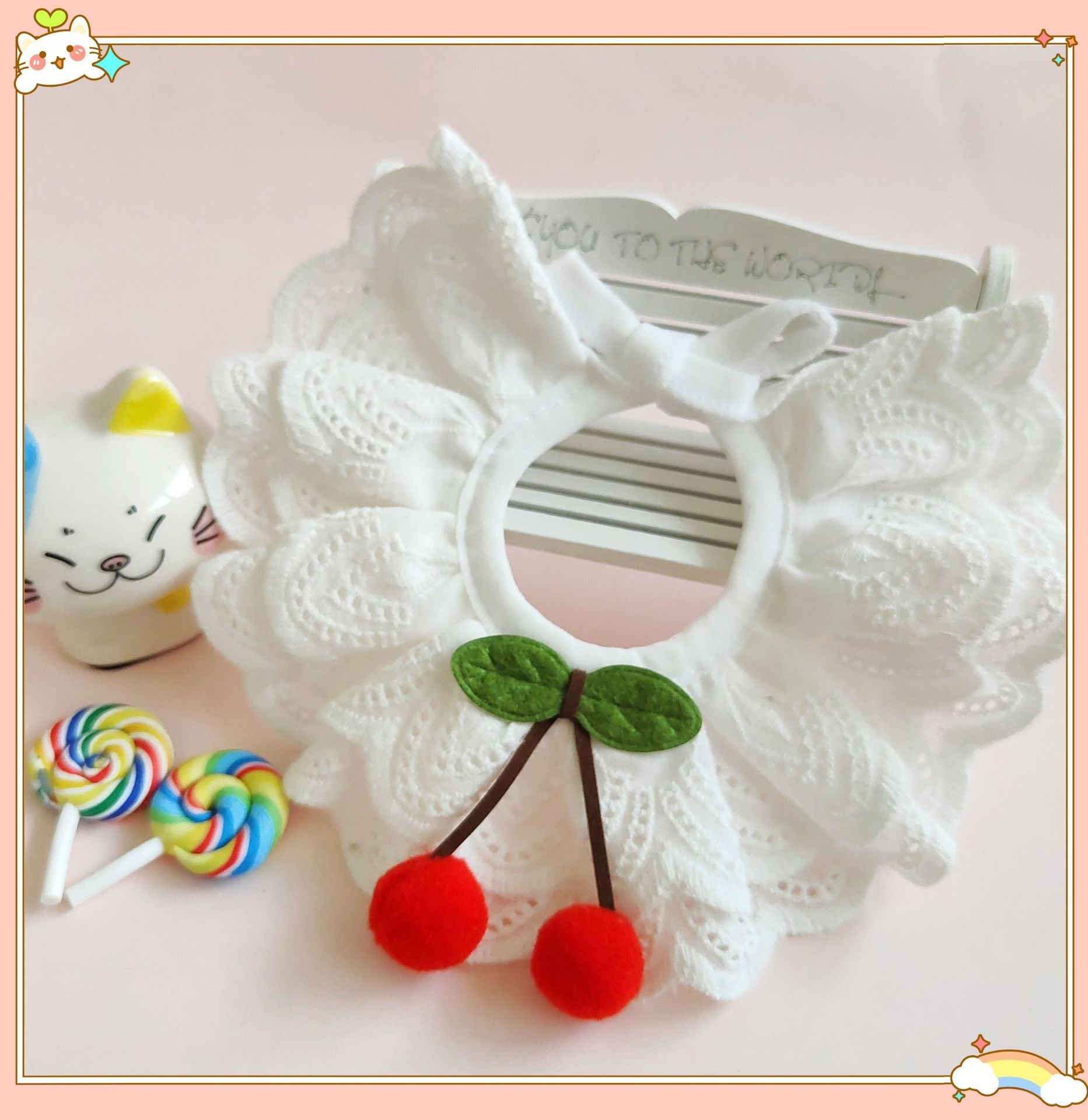 Pet Cat Dog Lace Trim Bib/Tie – Up to 50% Off - LongLivePaw